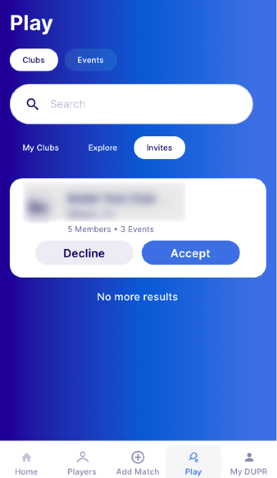 How do I, as user, accept/decline a request to join my club? – DUPR